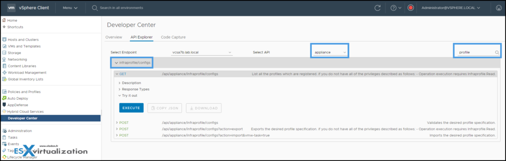 VMware vCenter Server 7.0 Profiles - ESX Virtualization