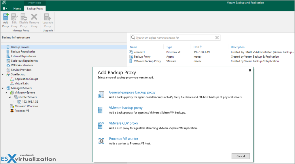 Veeam Backup and Replication for Proxmox Virtual Environment (VE) - Yes ...