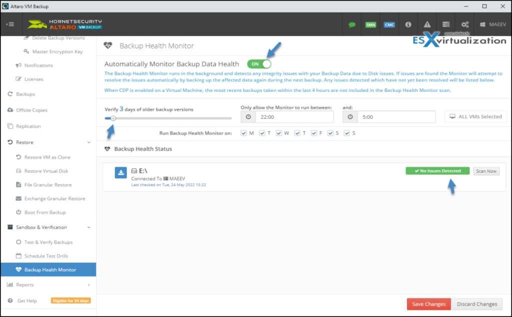 Altaro Backup and Replication Review - ESX Virtualization