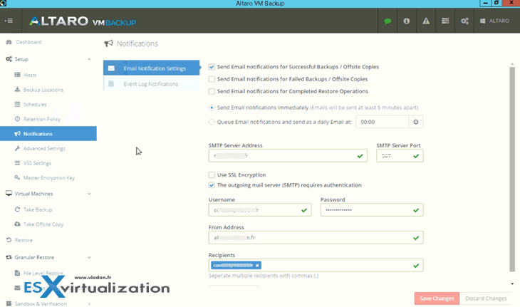 Altaro VM Backup Best Practices - ESX Virtualization