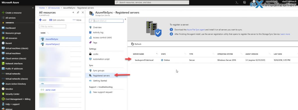 What is Azure File Sync? - ESX Virtualization