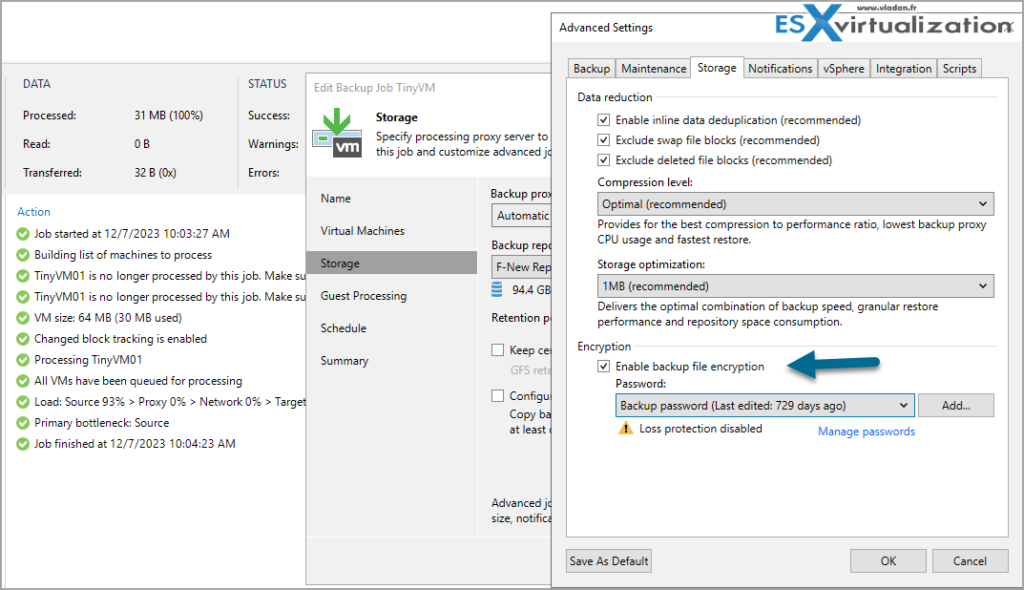 How To Make Veeam Backup And Replication 121 More Secure Esx Virtualization