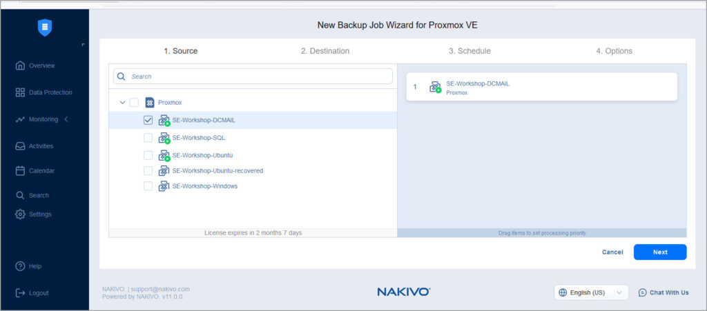 Major Release - Nakivo Backup and Replication v11 - VMware EXPLORE 2024 - ESX Virtualization