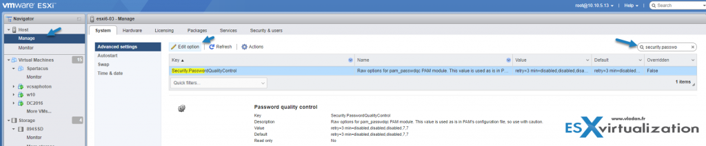 Vcp6 7 Dcv Objective 4 4 Set Up Esxi Hosts Esx Virtualization