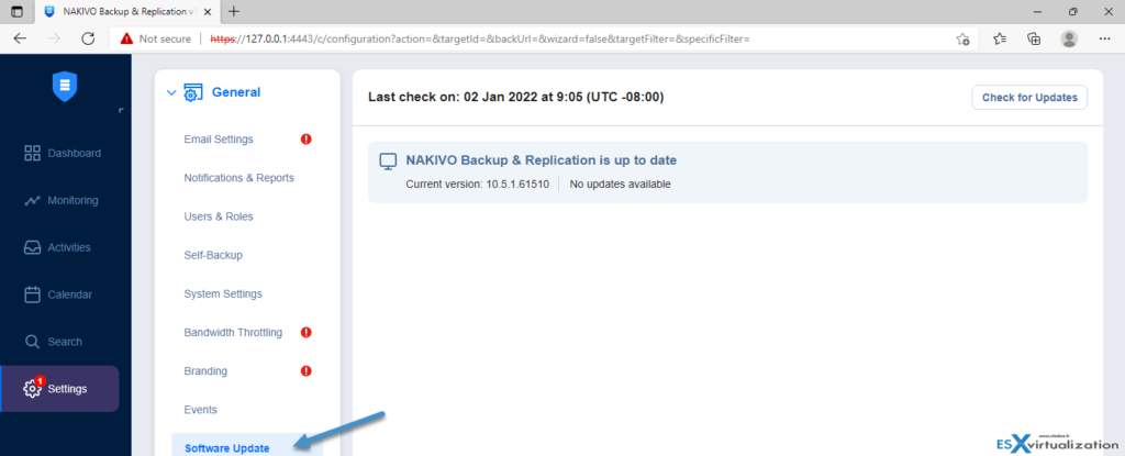 Nakivo Backup and Replication FREE Edition Features and Limitations ...