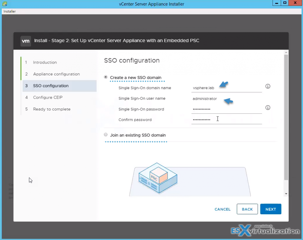 Vcp67 Dcv Objective 46 Deploy And Configure Vmware Vcenter Server Appliance Vcsa Esx