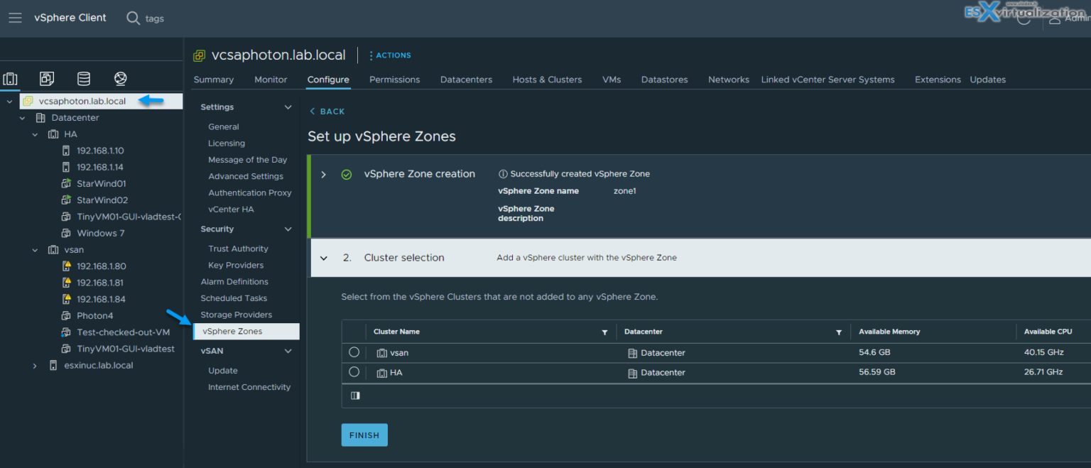 Vcp Dcv On Vsphere 8 X Objective 4 20 Configure Vmware Vsphere With Tanzu Esx Virtualization