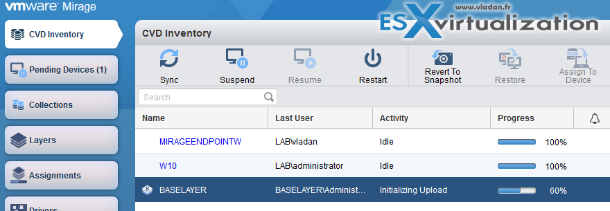 How to Capture a VMware Mirage Base Layer? - ESX Virtualization
