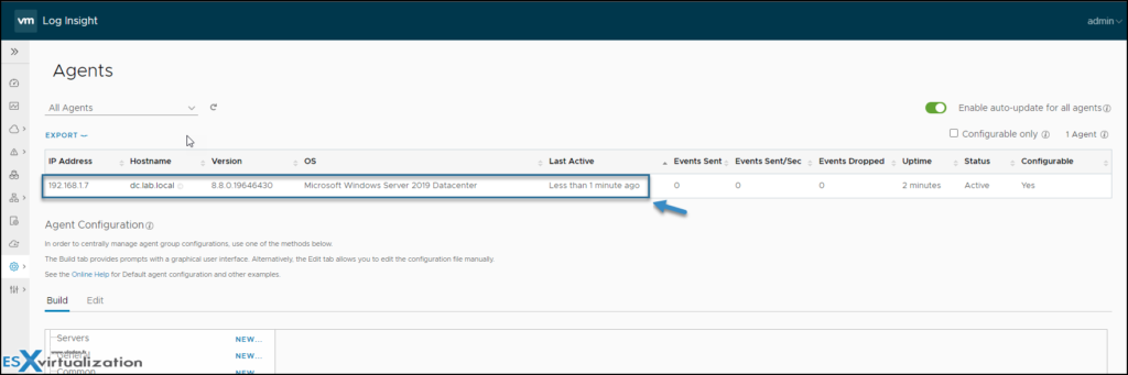 How to setup VMware vRealize Log Insight - ESX Virtualization