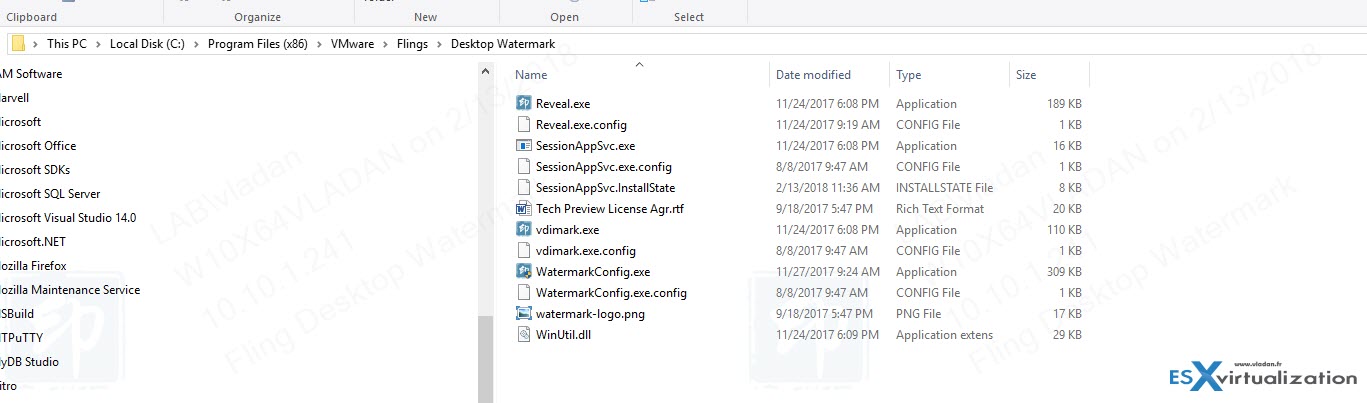 VMware Desktop Watermark Free Utility is Similar to BgInfo - ESX ...