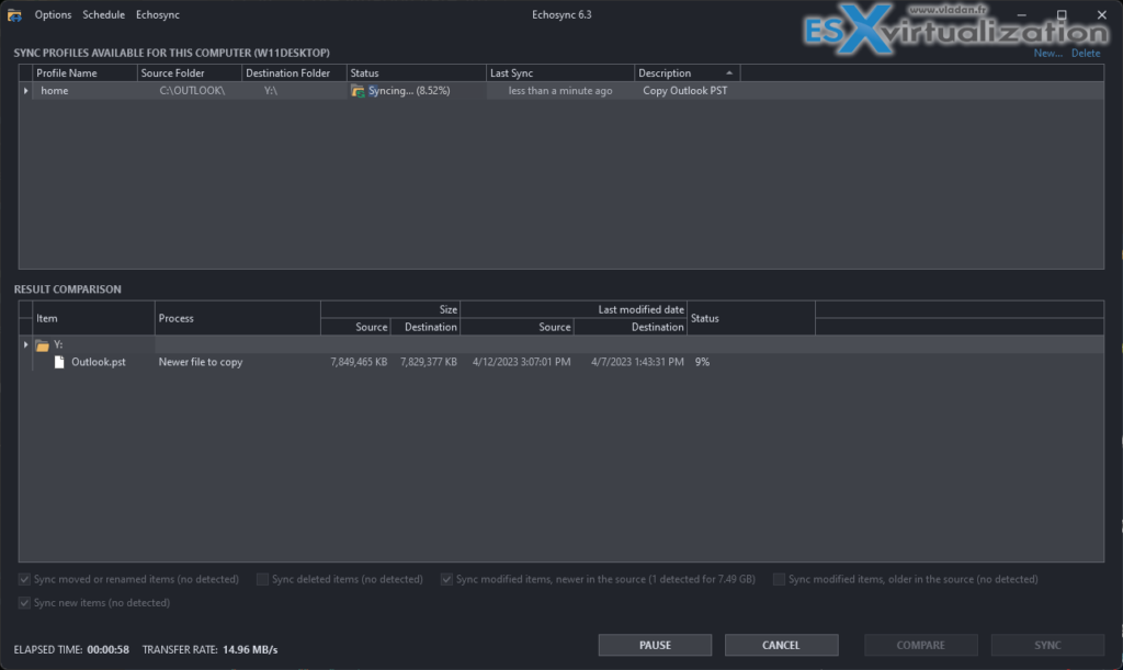 Sync data between several folders, systems and NAS devices with this cool software called ...