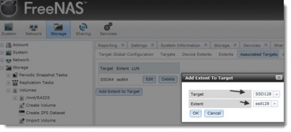 How To Configure Freenas 8 For Iscsi And Connect To Esxi Esx Virtualization