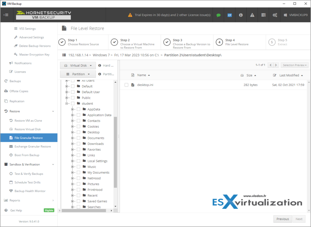 Hornetsecurity VM Backup V9 for VMware vSphere and Microsoft Hyper-V ...