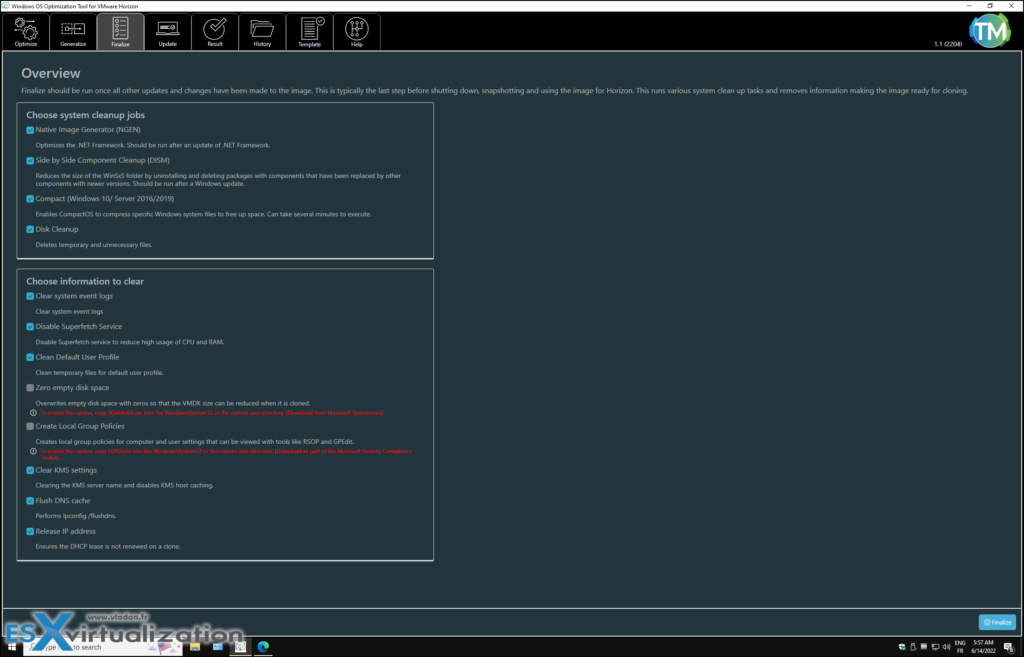 Best Desktop Performance Optimization Utility Vmware Os Optimization Tool Esx Virtualization