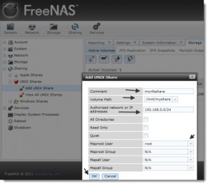 Installing FreeNAS 8 and taking it for a spin - ESX Virtualization
