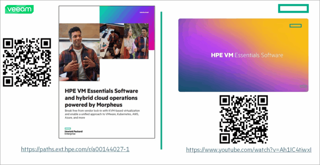 And Another Hypervisor Platform that will be supported by Veeam - HPE ...