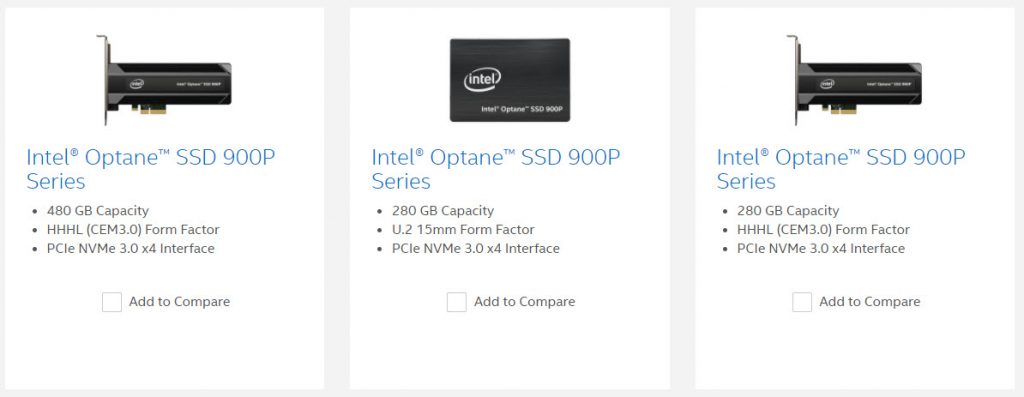 Intel Optane 900P Low Price NVMe might Be a Perfect Fit For a Home Lab ...