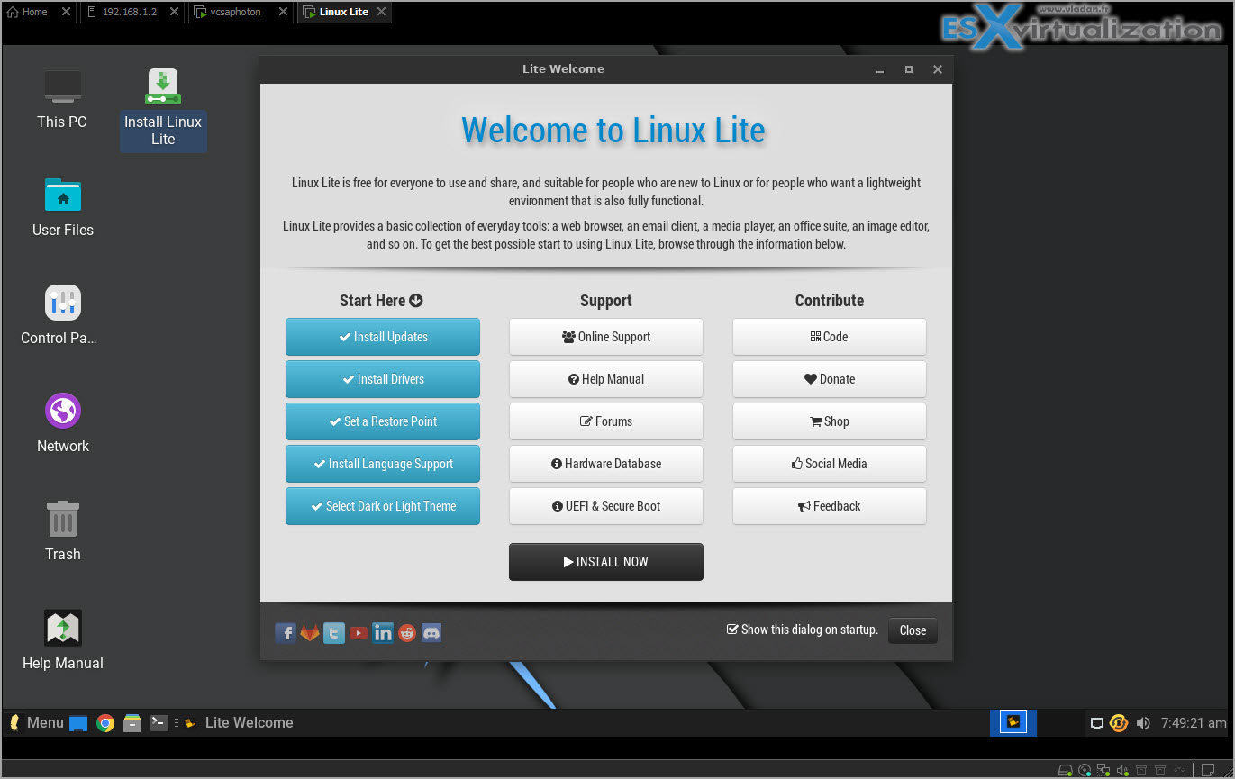 Linux Lite: A Popular and User-Friendly Linux Distribution - ESX Virtualization