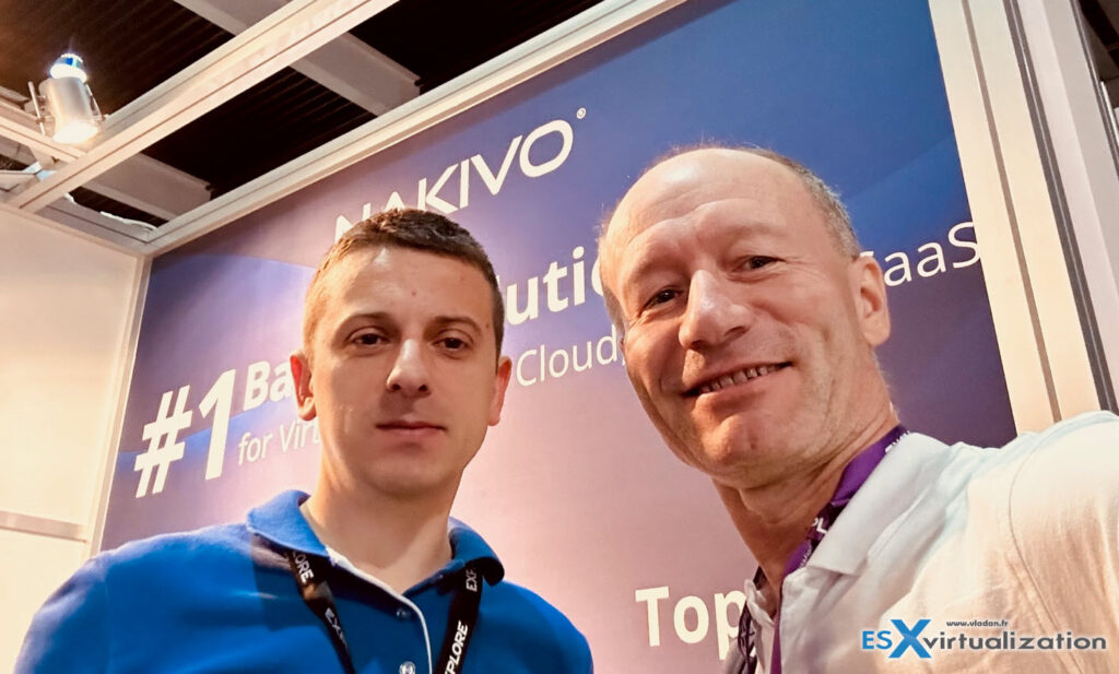 Nakivo Backup and Replication VMware EXPLORE 2023 - ESX Virtualization