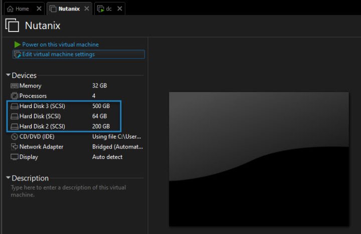Nutanix Community Edition - ESX Virtualization