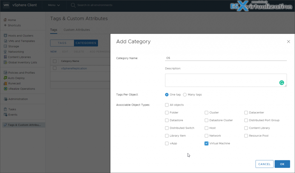 Vcp6 7 Dcv Objective 1 5 Manage Vcenter Inventory Efficiently Esx Virtualization