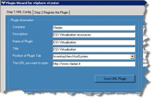 vSphere Plugin wizard from VirtualizePlanet - ESX Virtualization