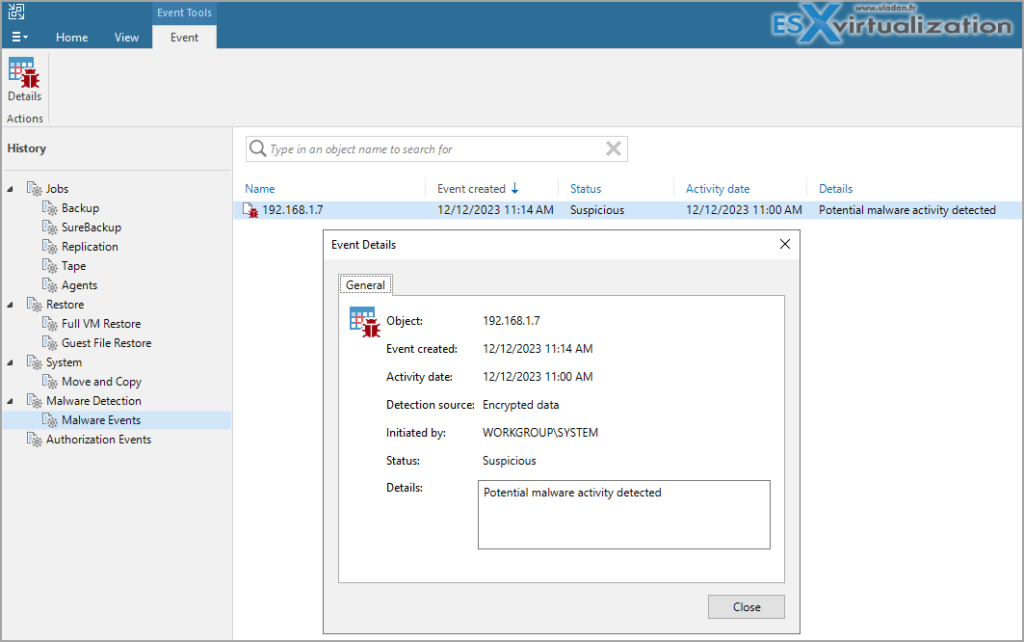 What Is Inline Entropy Analysis In Veeam Backup And Replication 121 Esx Virtualization
