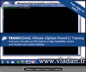 Learn PowerCLI with Trainsignal's vSphere PowerCLI training - ESX Virtualization