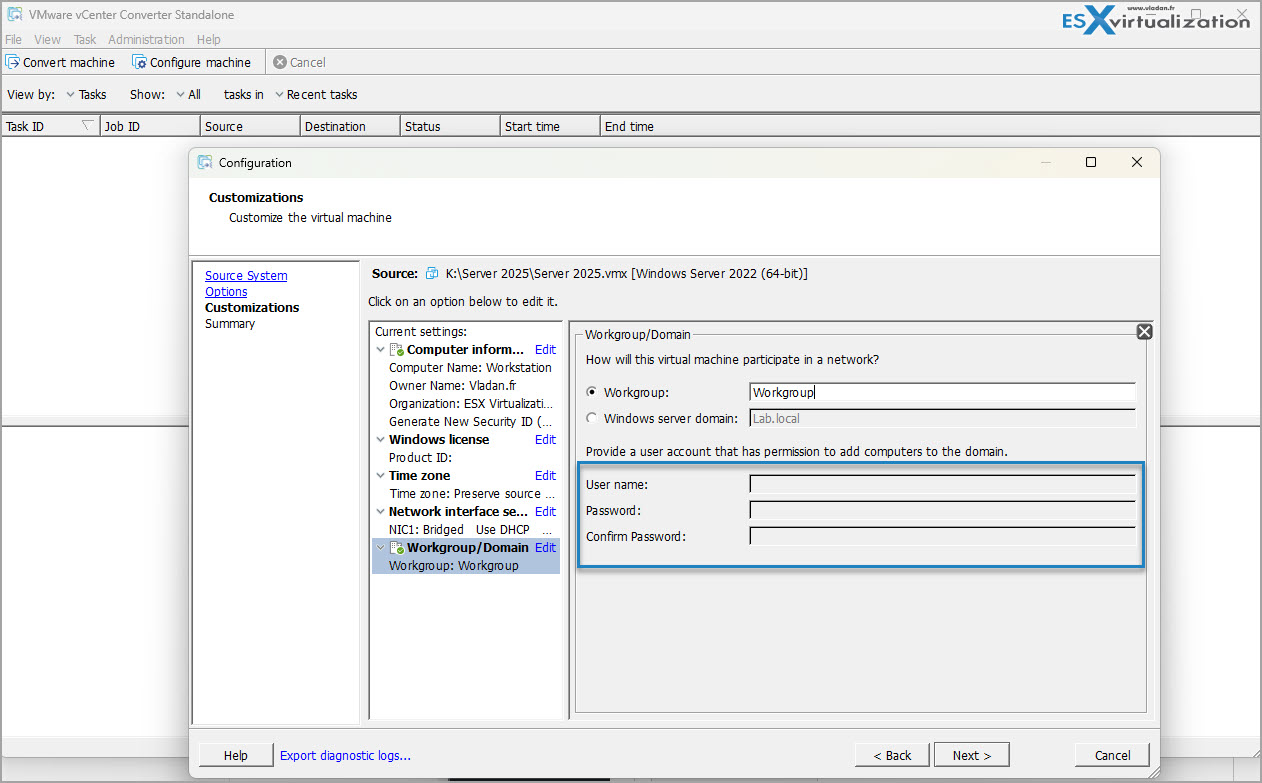 VMware vCenter Server Converter 6.6 Released - ESX Virtualization