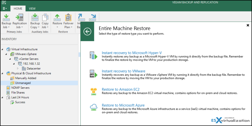 Veeam Backup and Replication 10 Released! - ESX Virtualization