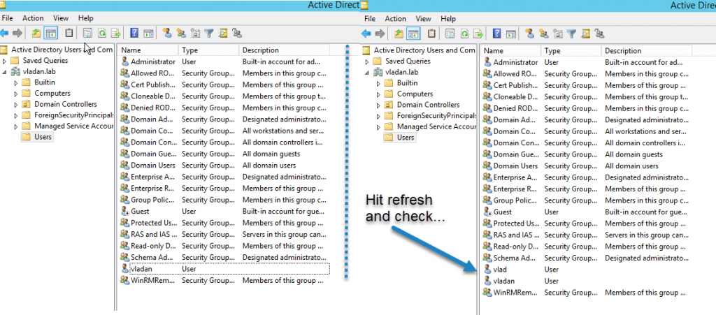 How To Restore Deleted User Account From Microsoft Active Directory With Vembu Bdr Esx