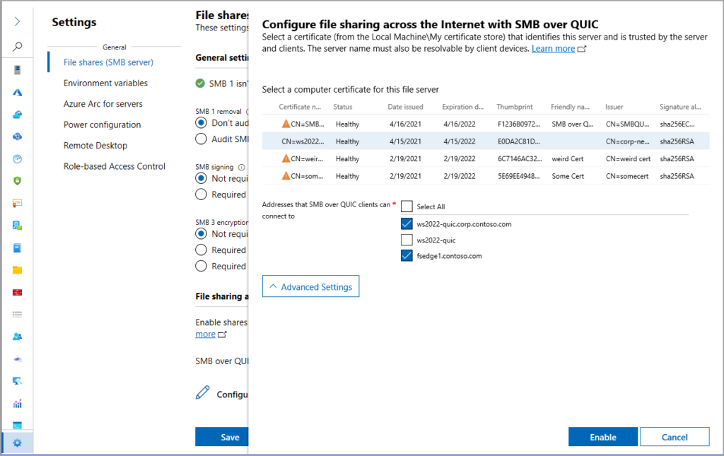 SMB over QUIC in Windows Server 2025 - What's this? - ESX Virtualization