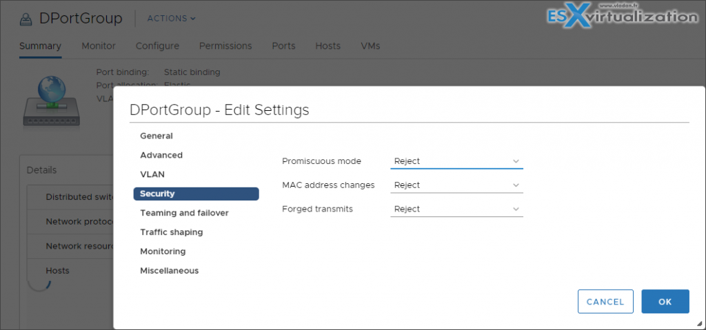 Vcp67 Dcv Objective 71 Manage Virtual Networking Esx Virtualization