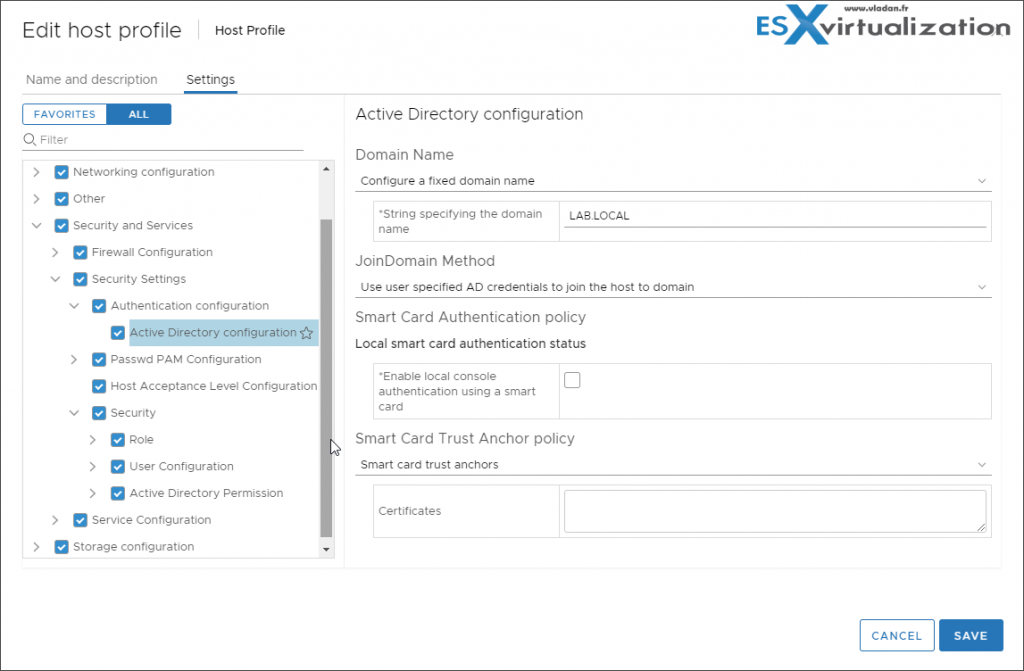 Vcp6 7 Dcv Objective 7 4 Configure Host Security Esx Virtualization