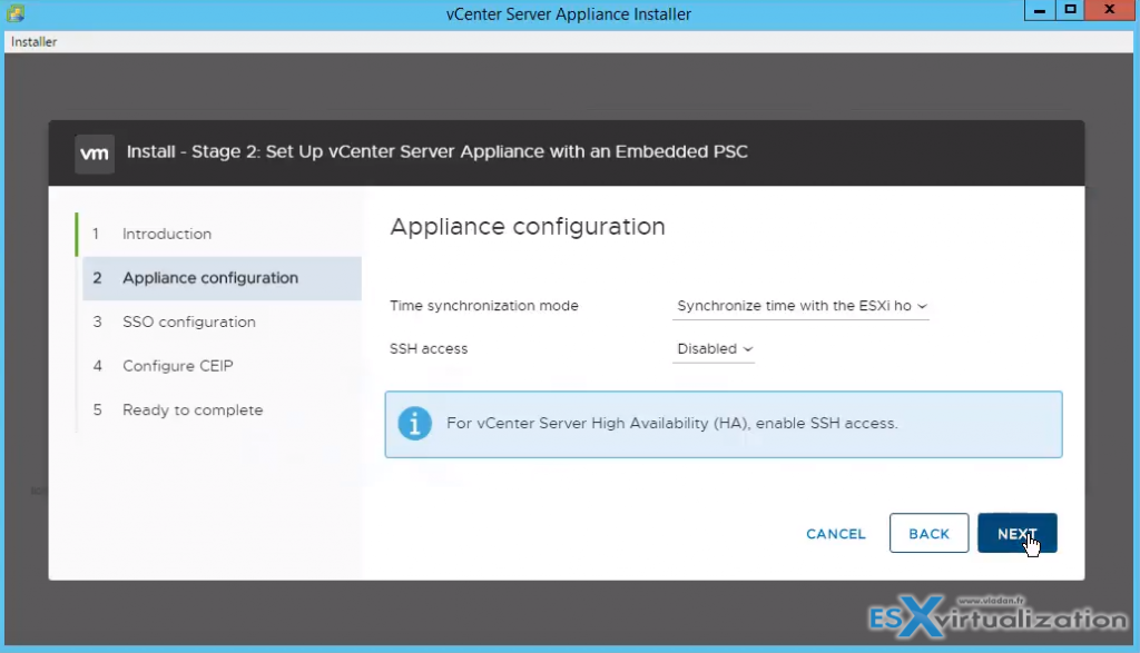 Vcp67 Dcv Objective 46 Deploy And Configure Vmware Vcenter Server Appliance Vcsa Esx