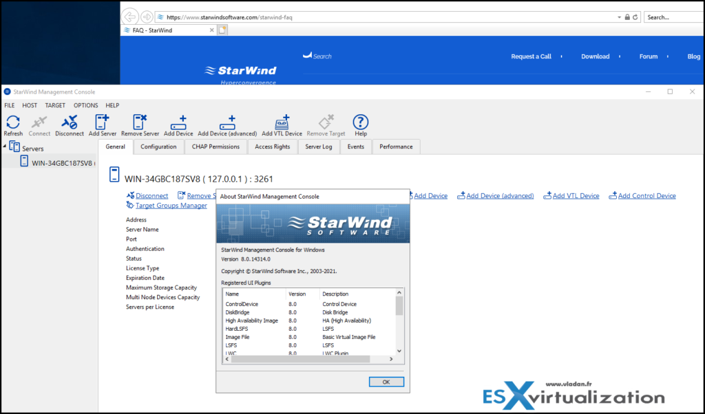 New Hyper-V Release Build of StarWind VSAN - ESX Virtualization