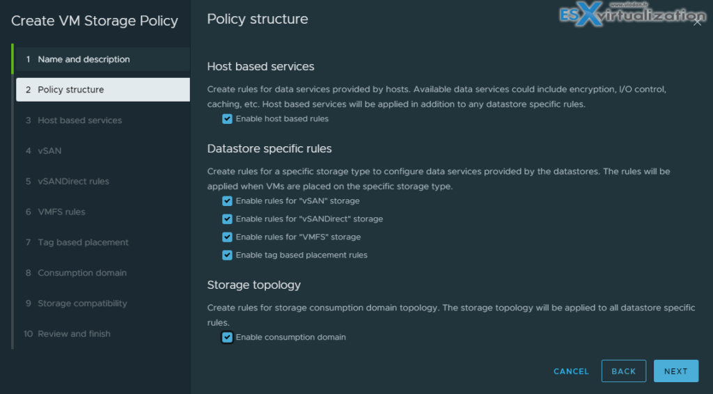 VCP-DCV on vSphere 8.x Objective 1.3.4 - Describe Storage Policies ...