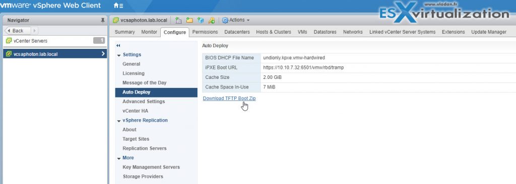 VCP6.5-DCV Objective 8.1 - Configure Auto Deploy for ESXi Hosts - ESX Virtualization