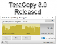 TeraCopy 3.0 release - A popular file transfer utility - ESX Virtualization