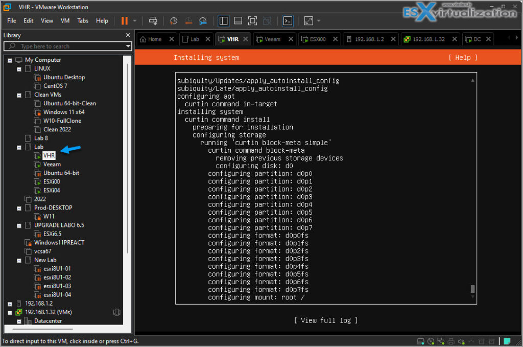 What is Veeam VHR and how to quickly install and create hardened ...