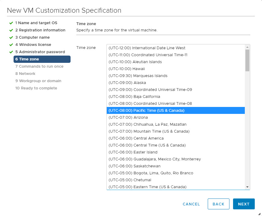 What Is Vmware Vm Customization Specification And How To Use It Esx Virtualization