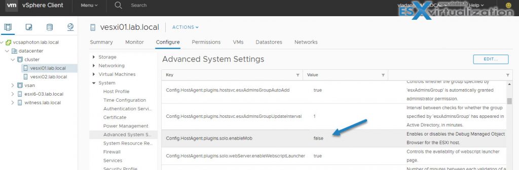 Vcp65 Dcv Objective 2 Secure Esxi And Vcenter Server Esx Virtualization