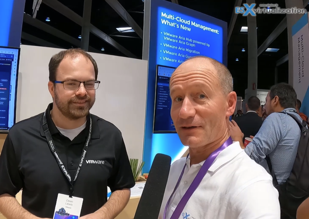 VMware EXPLORE Barcelona 2022 and VMware Aria Hub Free Tier - ESX Virtualization