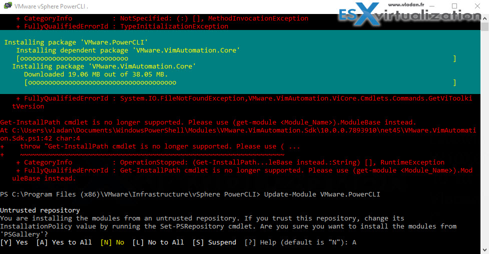 Vmware Powercli 11 Released Get Your Copy Esx Virtualization 