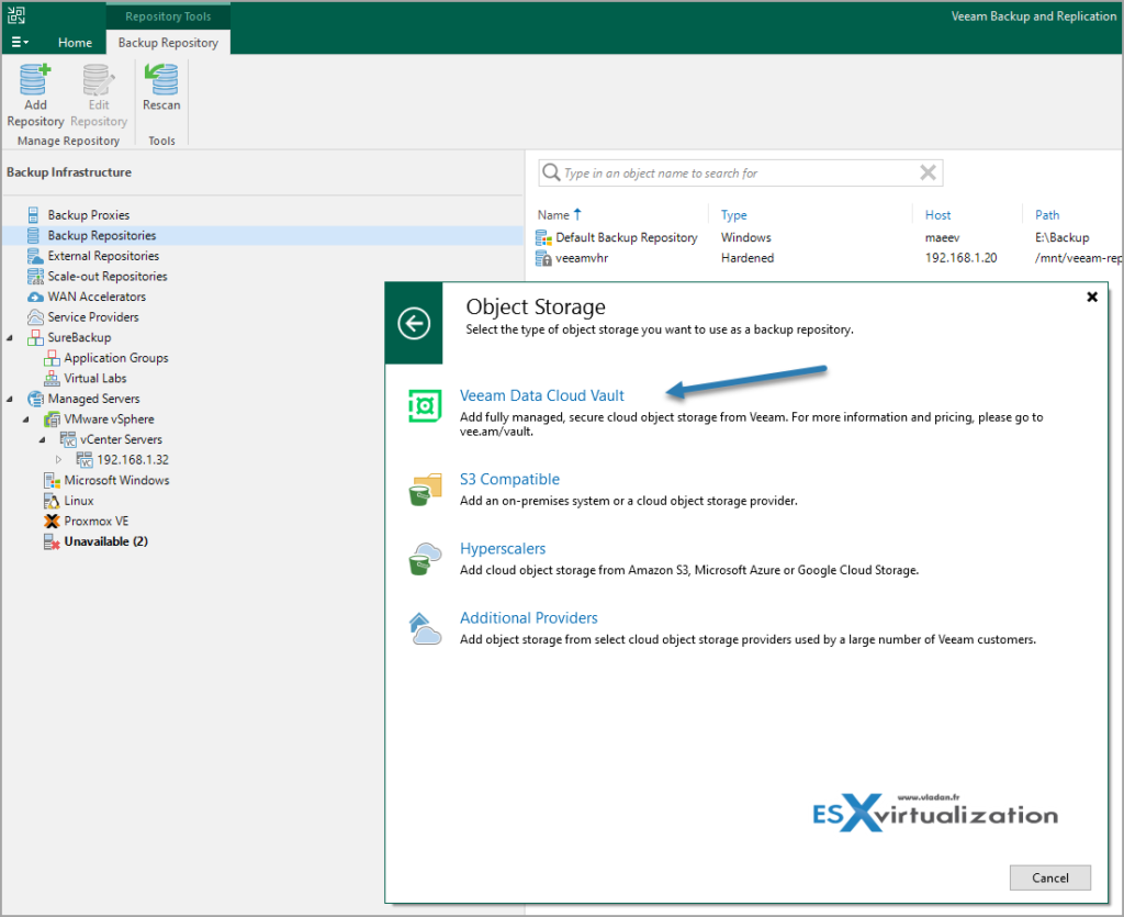 Veeam Data Cloud Vault v2 - Full Steam Ahead for Veeam - ESX Virtualization
