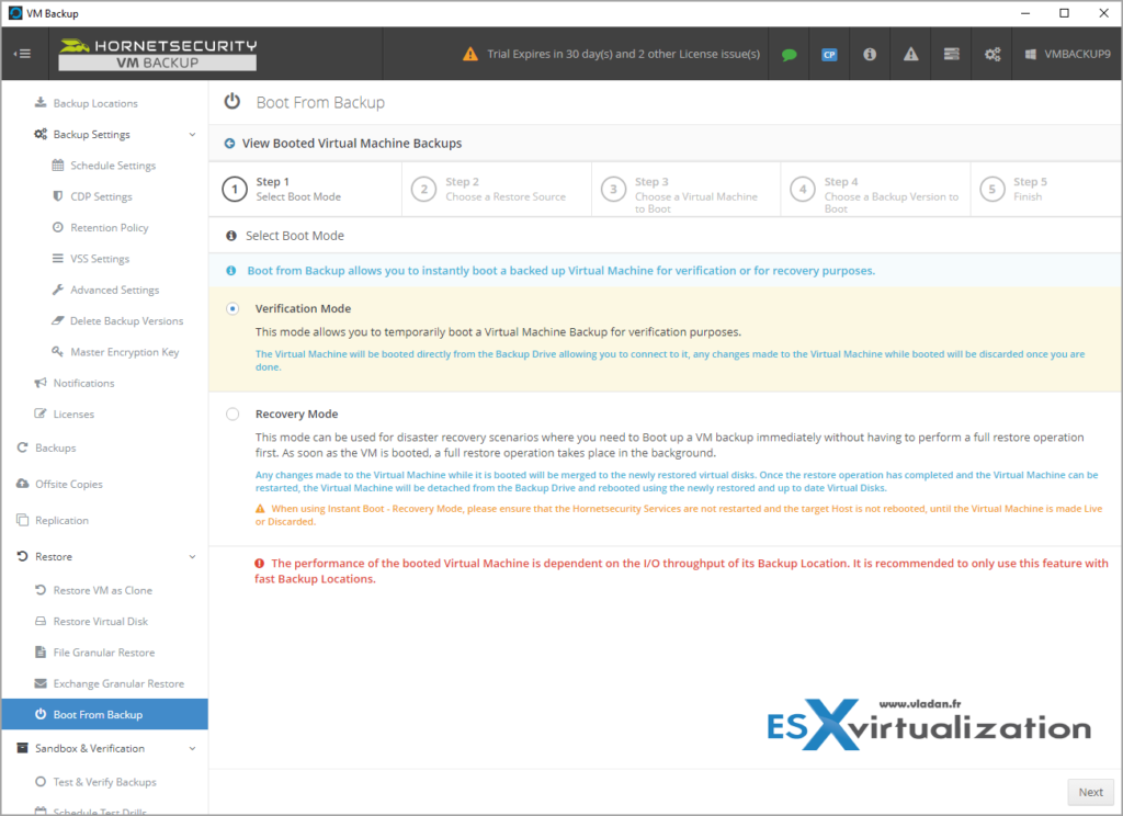 Hornetsecurity Vm Backup V9 For Vmware Vsphere And Microsoft Hyper V