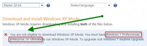 How-to setup Windows 7 XP Mode - ESX Virtualization