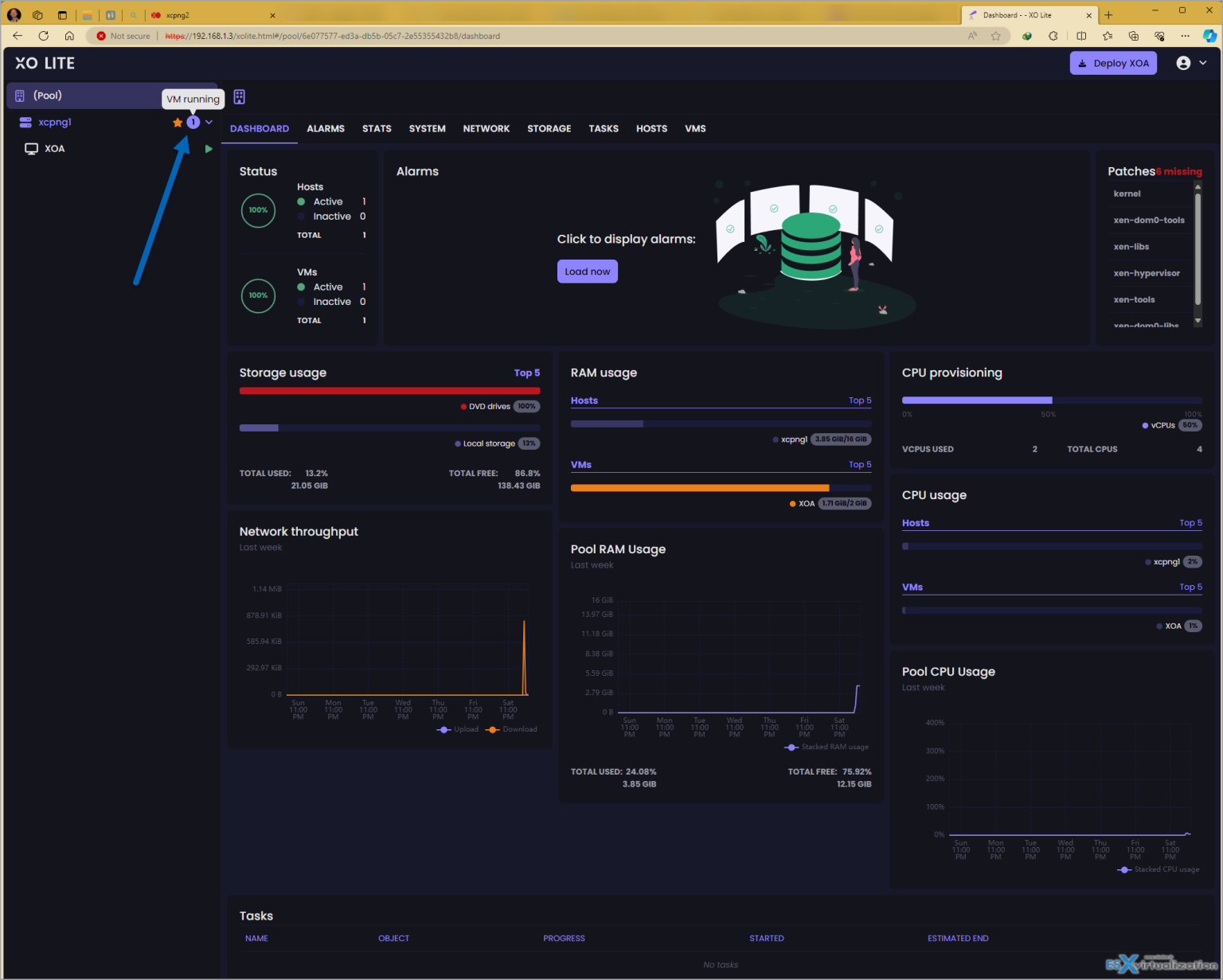 How to install and run Xen Orchestra Lite - ESX Virtualization