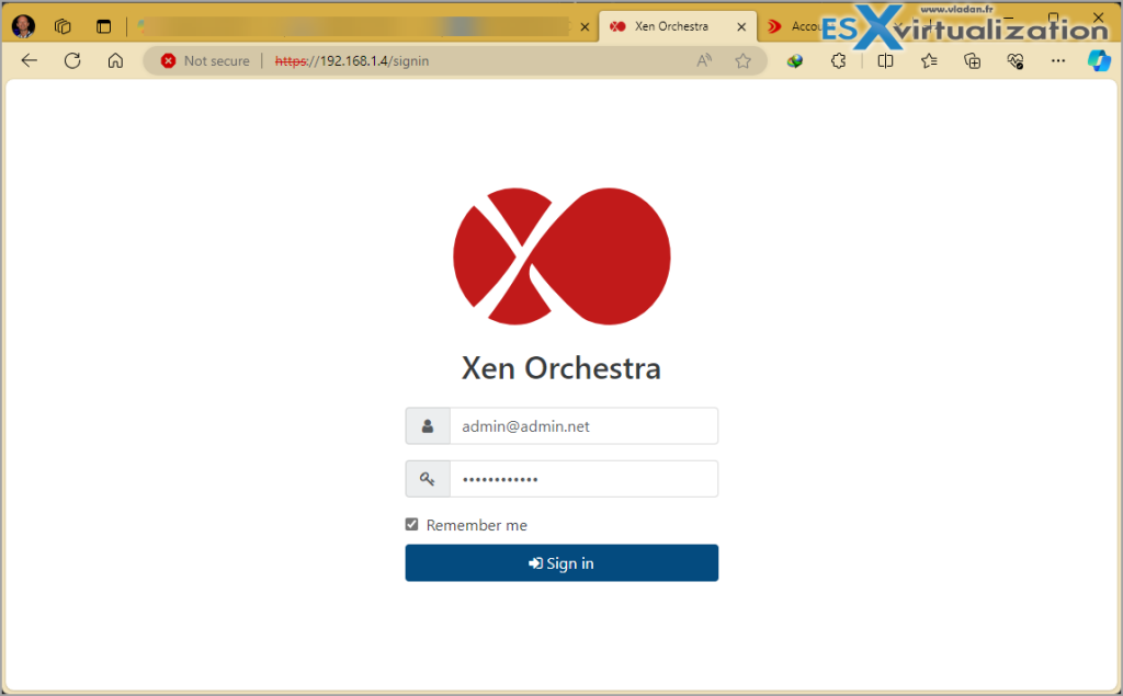 XCP-NG Virtualization Platform with management by Xen Orchestra - ESX ...