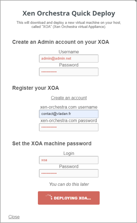 Xcp Ng Virtualization Platform With Management By Xen Orchestra Esx